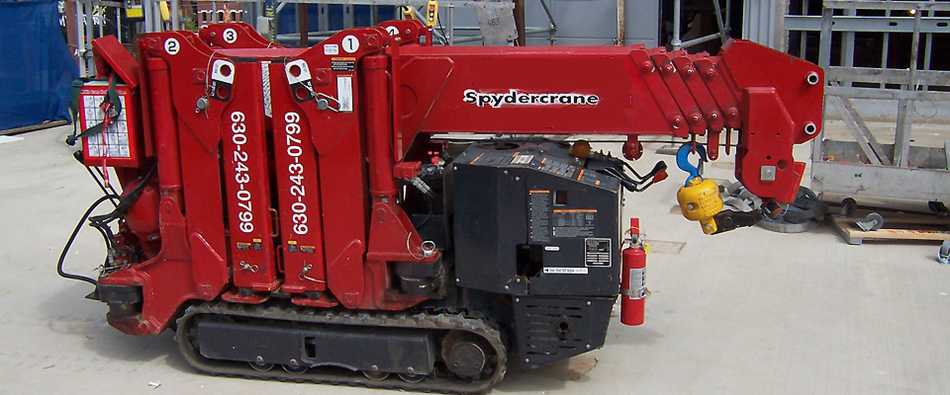 Spydercrane rental and sales (Chicago, IL)